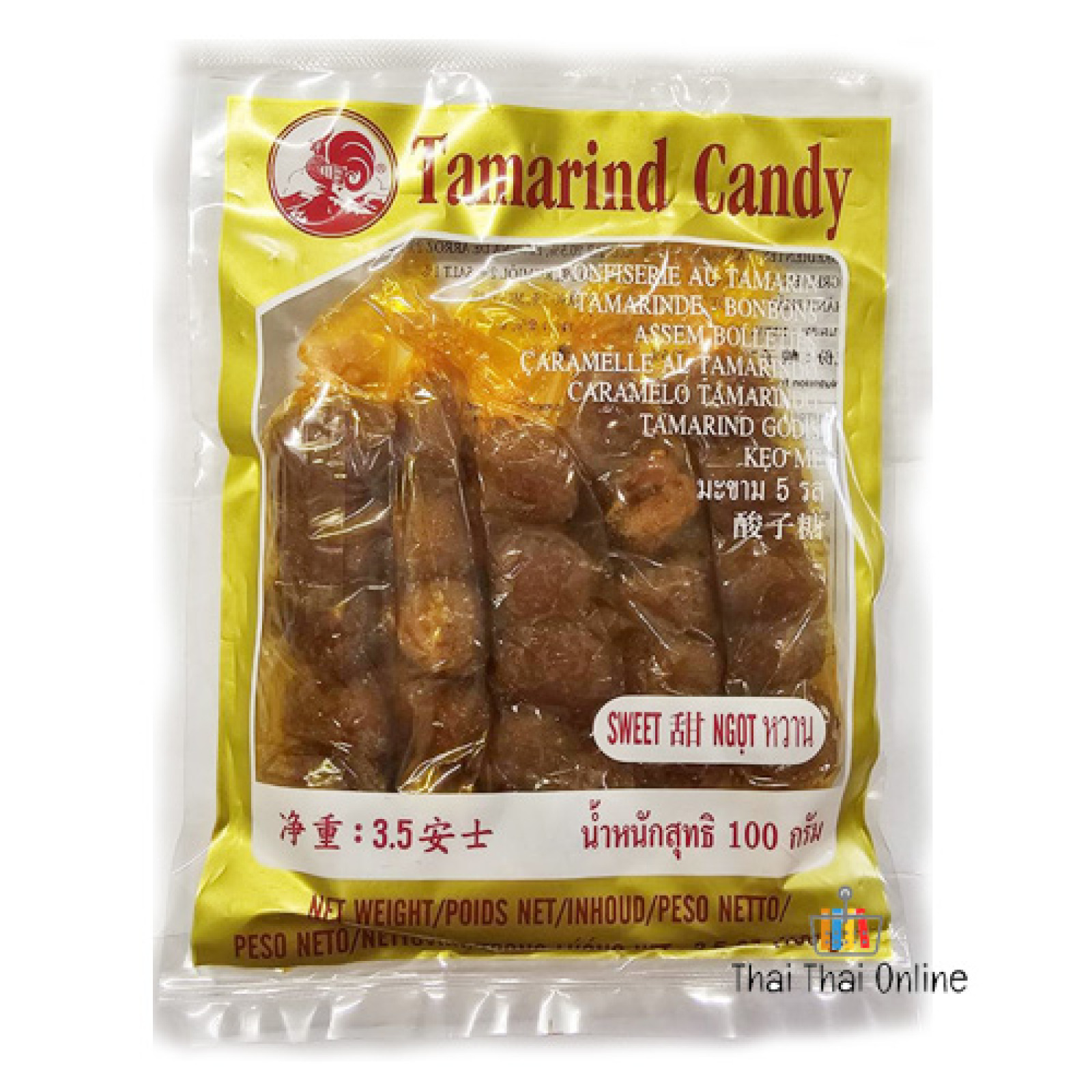 "COCK Brand" Tamarind Candy (100 grams)