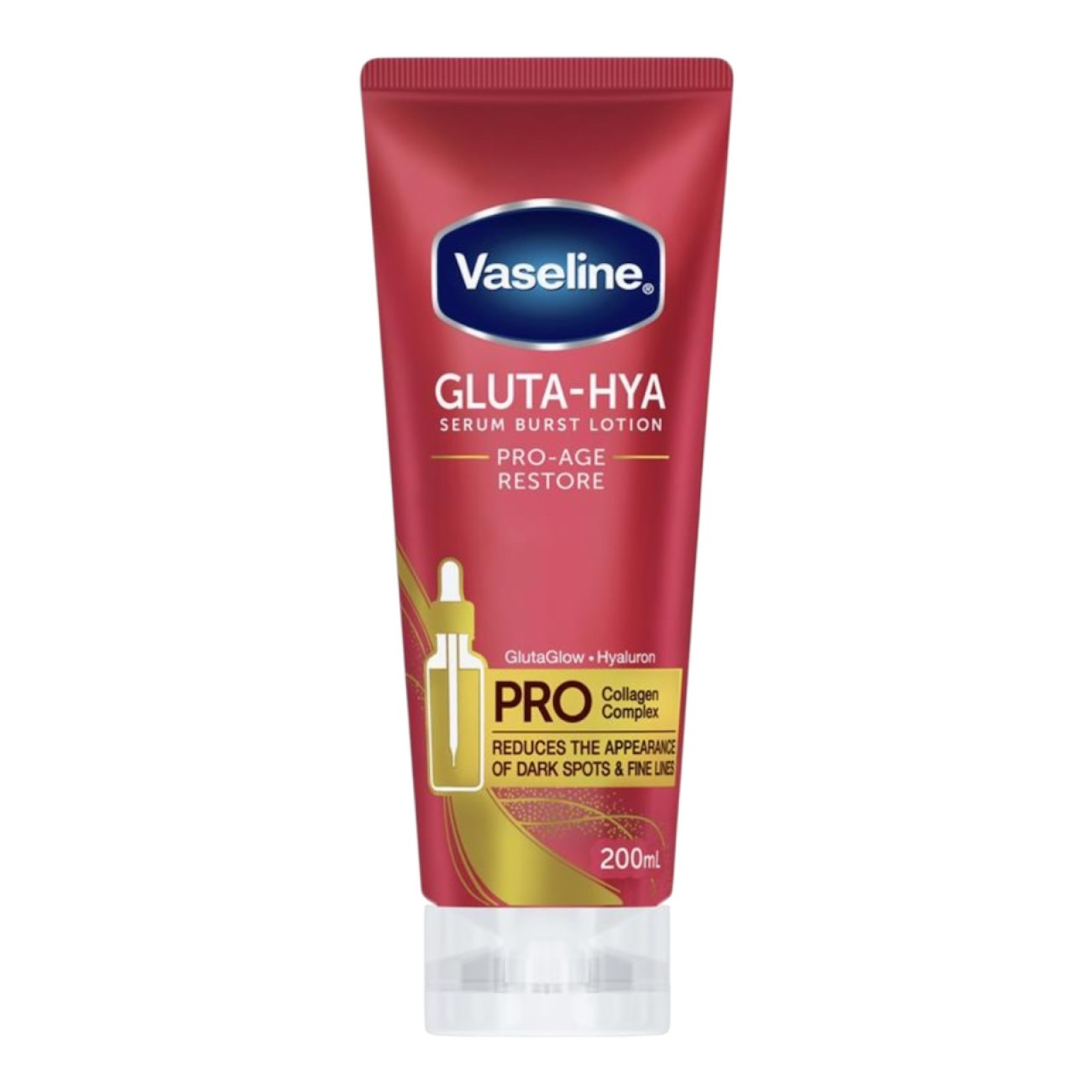 "VASELINE" Gluta-Hya Pro-Age Restore (200 ml.) - วาสลีน โลชั่น